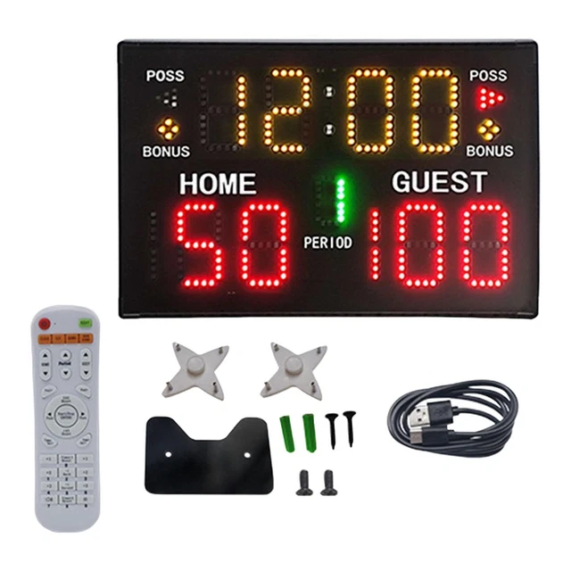 TABLEAU DE BORD numérique de table Score Keeper Tenture murale portable ...