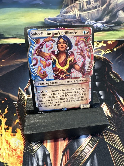 MAGIC THE GATHERING MTG Saheeli, the Sun's Brilliance x1 Showcase Card ...
