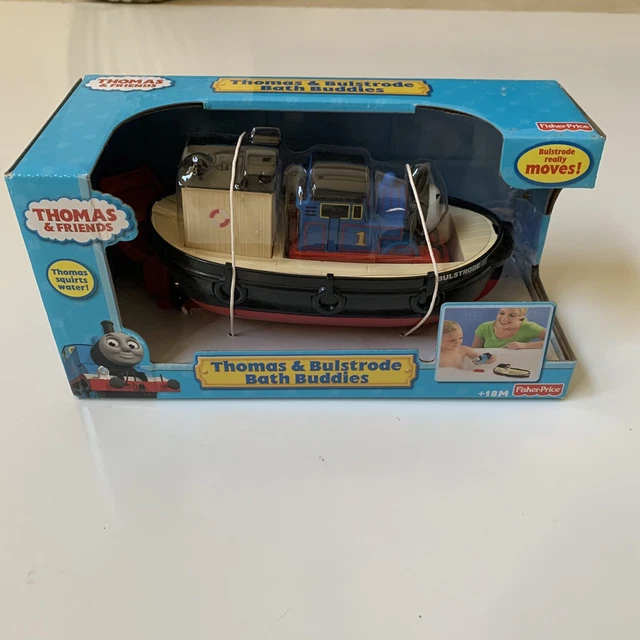 THOMAS & FRIENDS Fisher-Price Thomas & Bulstrode Bath Buddies NEW $34. ...