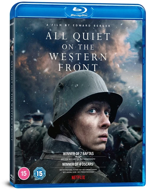 ALL QUIET ON the Western Front (Blu-ray) Moritz Klaus Aaron Hilmer Joe ...