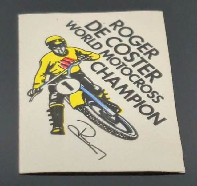 ROGER DE COSTER Aka ‘The Man’ World 500cc MotoCross Champion Suzuki £6. ...