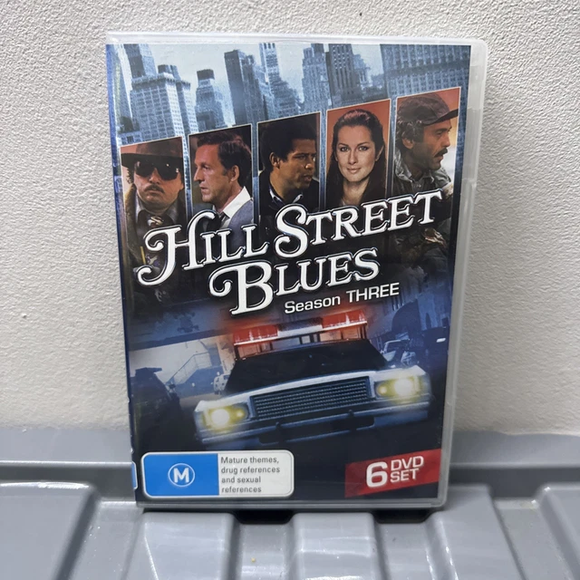 HILL STREET BLUES DVD Season 3 Three Daniel J. Travanti Crime Drama PAL ...