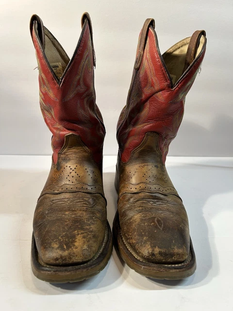 MEN’S DOUBLE H Roper Boots Cowboy Western Sz 9 D FH3581 AG7 Roper £40. ...