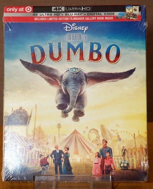 DUMBO (LIVE ACTION) - Target Exclusive - Region Free 4K UHD & Blu Ray ...