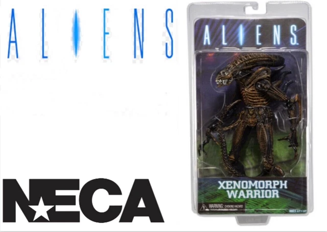 NECA ALIENS SERIES 1 ALIEN XENOMORPH WARRIOR figure brown glossy ...