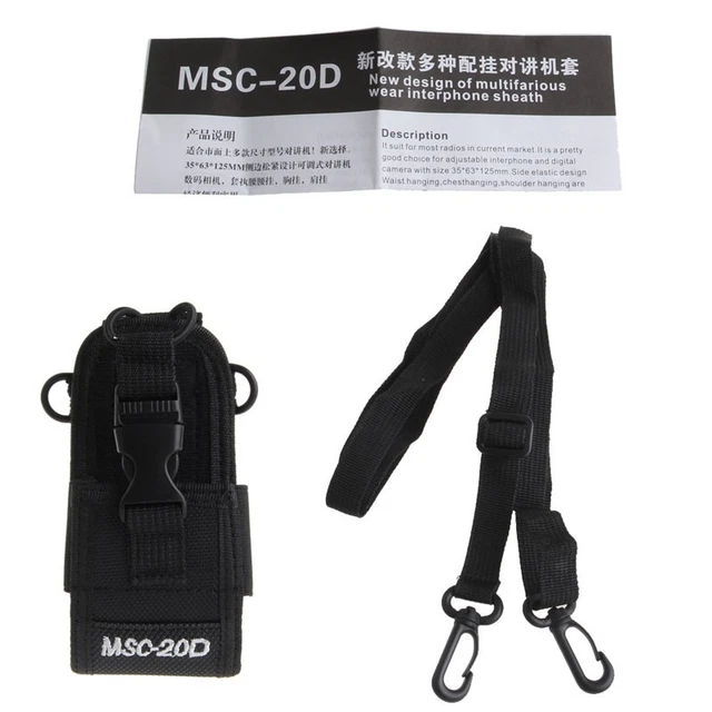 MSC-20D RADIO FOR Case Holder for UV3R+Plus Puxing PX-777 Plus PX888 K ...