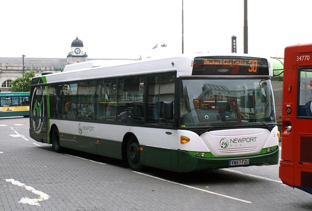 NEWPORT BUS 2 cardiff 06-8-10 6x4 Quality Bus Photo £1.50 - PicClick UK