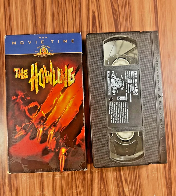 THE HOWLING VHS 1980 Movie Horror Werewolf Sci-Fi Cult Gore Dee Wallace ...
