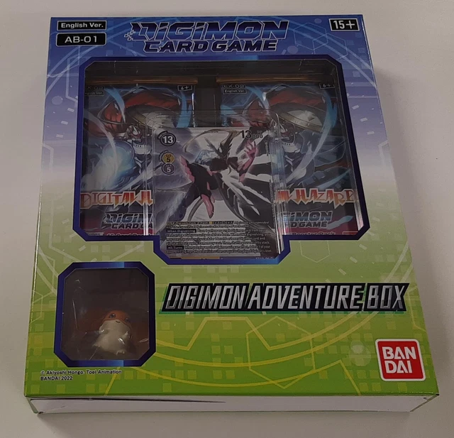DIGIMON CARD GAME - Digimon Adventure Box - Patamon Figure - Sealed ...