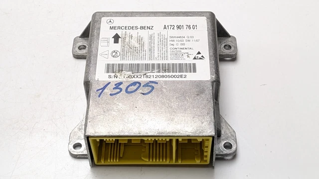 MERCEDES SLK AIRBAG Control Module Ecu A1729017601 R172 2012 £29.99 ...