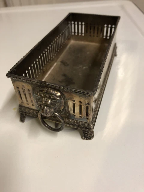 VINTAGE AFTER EIGHT Box Holder - Silver Plated On Copper £21.00 ...