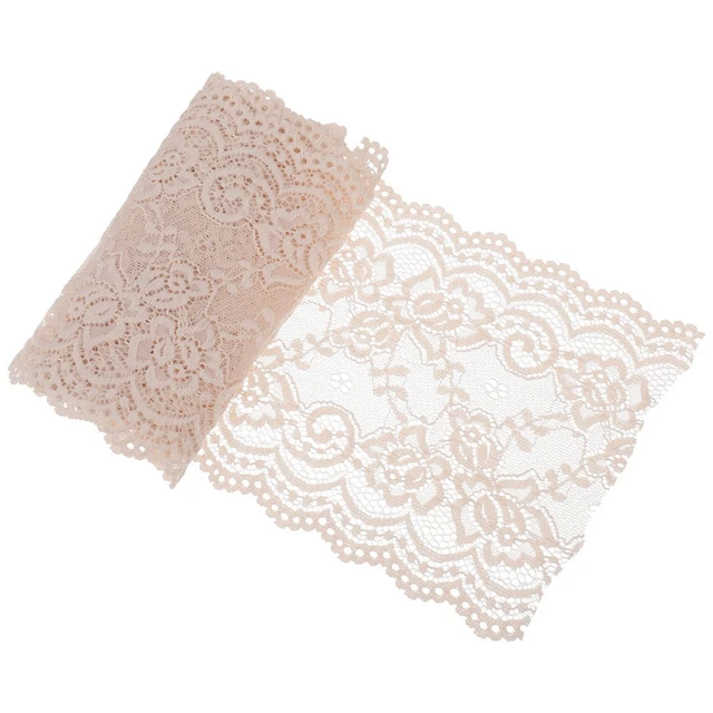 DIY CRAFT SUPPLY Floral Pattern Lace Ribbon Antique Crochet Cotton Trim ...
