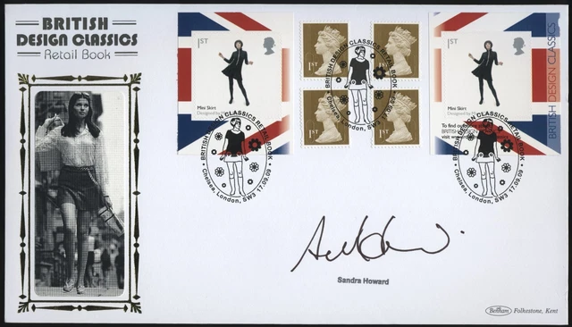 GB. FDC-STAMP PANE. British Design Classics Signed Sandra Howard. 2009 ...
