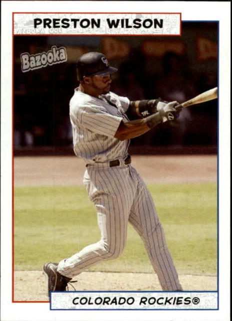 CARTE DE BASEBALL Bazooka 2005 #20 Preston Wilson EUR 1,88 - PicClick FR