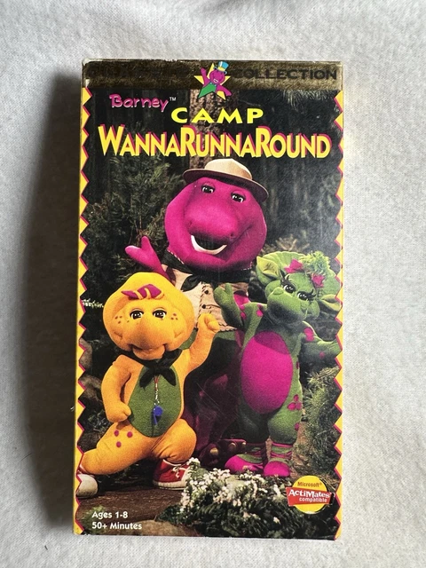 BARNEY - BARNEYS Camp WannaRunnaRound (VHS, 1997) £7.96 - PicClick UK