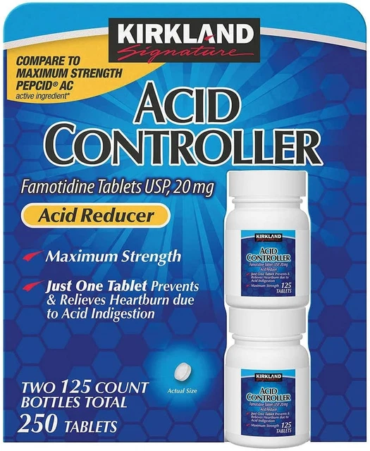 KIRKLAND SIGNATURE ACID Controller (250 Tablets) $74.45 - PicClick AU