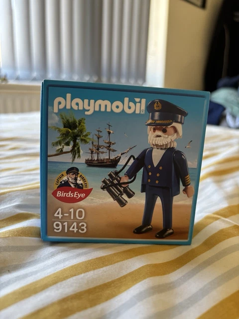 PLAYMOBIL 9143 MINI Captain Birds Eye Figure - Birds Eye Fish Finger ...