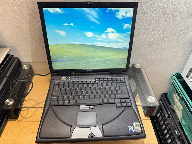 RARE VINTAGE RETRO Dell Inspiron Laptop 8100 PP01X Intel Pentium III ...