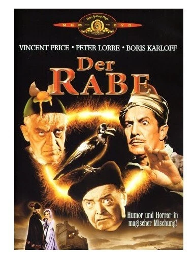 DER RABE VINCENT Price Peter Lorre Boris Karloff USK 6 DVD Film EUR 6 ...