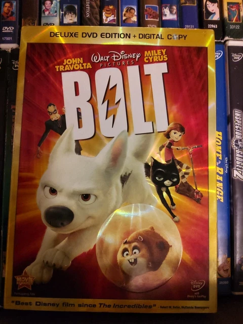 BOLT (TWO-DISC DELUXE Edition + Digital Copy) - (DVD, 2009) $4.49 ...