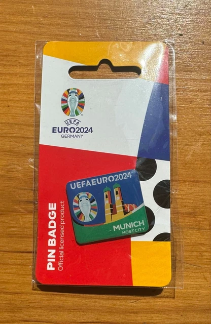 UEFA EURO 2024 Munich Host City Official European Championship pin ...