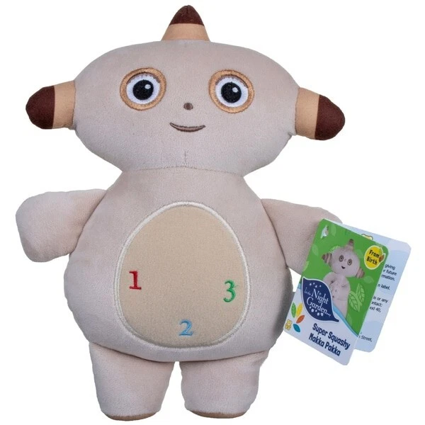 BRAND NEW IN the Night Garden Super Squashy 25cm Makka Pakka Plush £13. ...