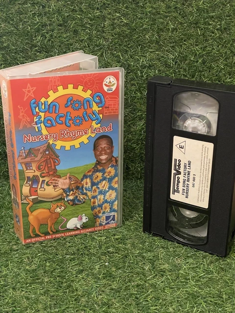 CHANSON AMUSANTE FACTORY Nursery Rime Land Dave Phillips Pal Vhs Vidéo ...