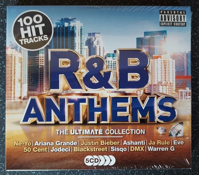 VARIOUS ARTISTS : R&B Anthems CD Box Set 5 discs (2017) **48 HR Tracked ...