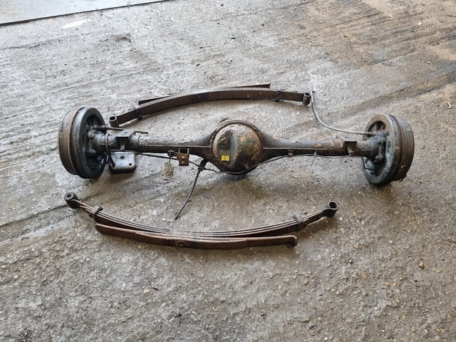 FORD RANGER REAR Axle Differential Assembly W/Leaf Springs 2.5L Manual ...