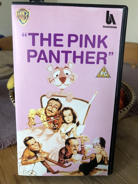 THE PINK PANTHER Rare Vintage VHS Video Tape 1964 Free Delivery EUR 6 ...