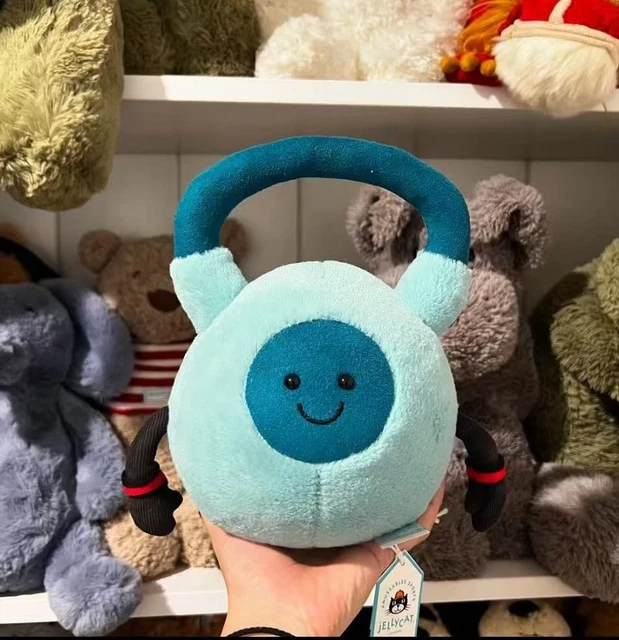 AMUSEABLES KETTLEBELL BY Jellycat - Unique Fitness Plush Toy New ...