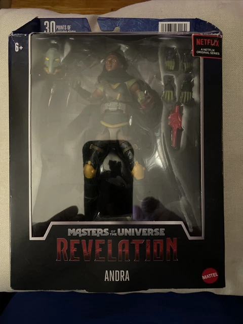 FIGURINE ARTICULÉE MASTERS of the Universe Revelation Masterverse Andra ...