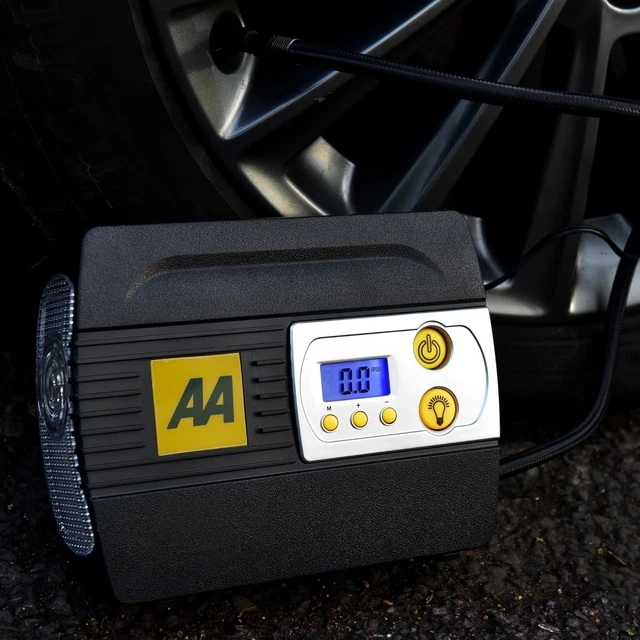 AA 12V DIGITAL Tyre Inflator AA5502 for Cars Other Vehicles Inflatables ...