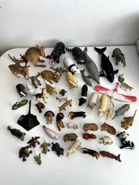 ELC AAA VINTAGE Bundle Of Animals Mixture Of Sizes Wild/Farm Animals ...