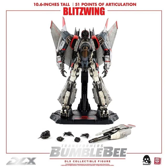 FIGURINE DE COLLECTION ThreeA Transformers: Decepticon Blitzwing Deluxe ...