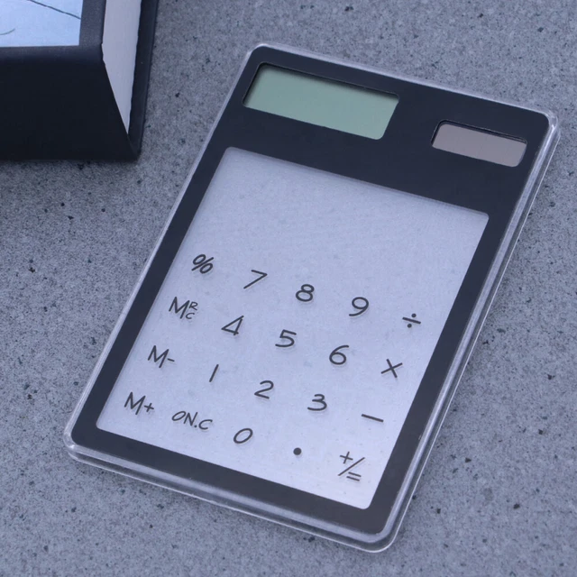 TOUCH SCREEN SCIENTIFIC Calculator Small Desk Maths Battery £5.92 ...