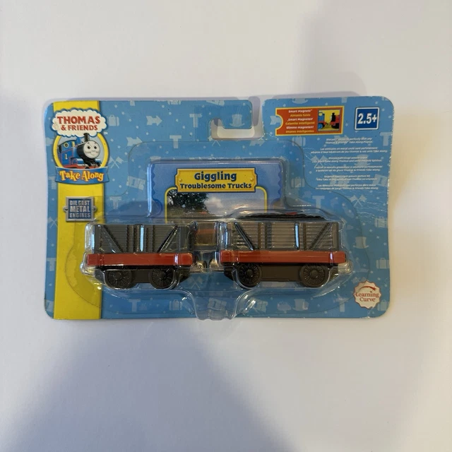 TAKE ALONG THOMAS Giggling Troublesome Trucks Learning Curve Diecast ...