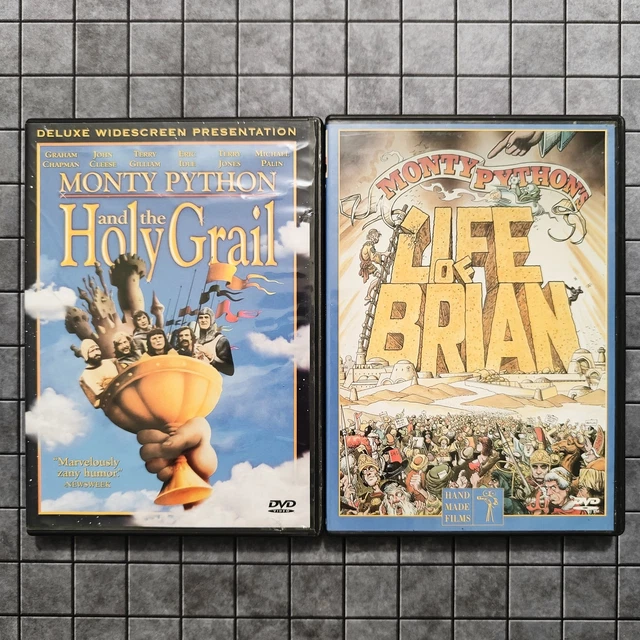 MONTY PYTHON AND the Holy Grail / Life of Brian - (DVD) - SET of 2 ...