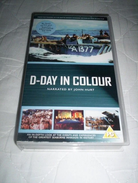 D-DAY IN COLOUR VHS Brand New Tape Still Sealed EUR 57,67 - PicClick IT