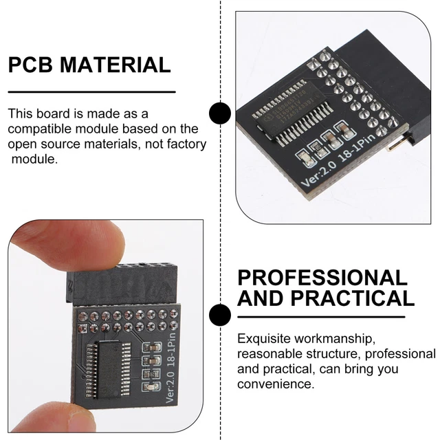ENCRYPTION TPM MODULE Tpm Module Motherboard Tpm Module 2. 0 £16.47 ...