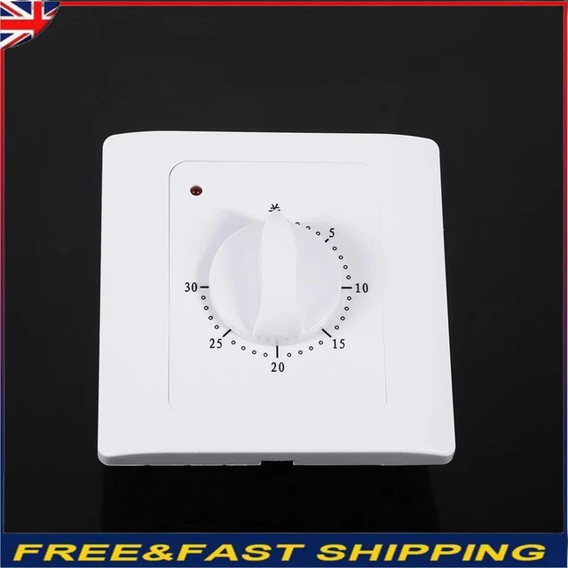 AC 10A DIGITAL Timer Plug 30Min Countdown Switch Energy Efficient ...