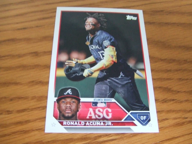 2023 TOPPS UPDATE '23 All-Star Game #ASG7 Ronald Acuna Jr. BRAVES EUR 3 ...
