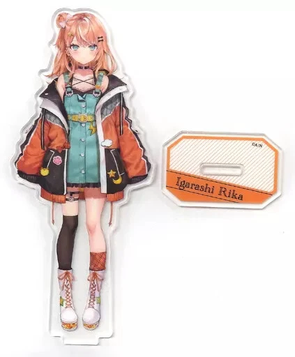 ACRYLIC STAND RIKA Igarashi Virtual Youtuber Nijisanji Welcome JAPAN ...