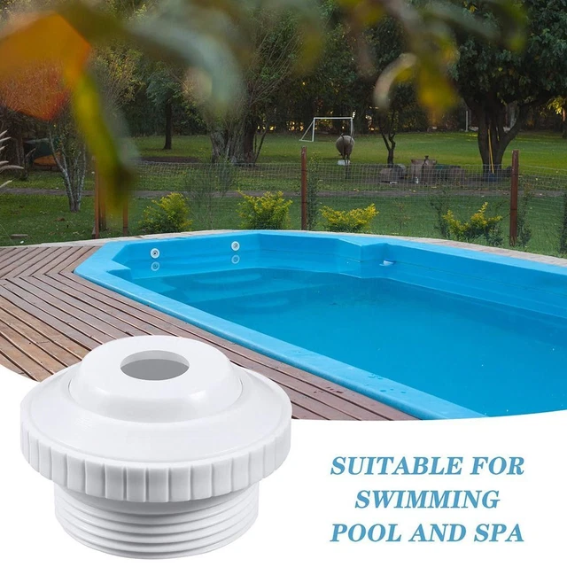 POOL RETURN FITTINGS Pool Jet Nozzles Flow Inlet Fitting Water Outlet ...