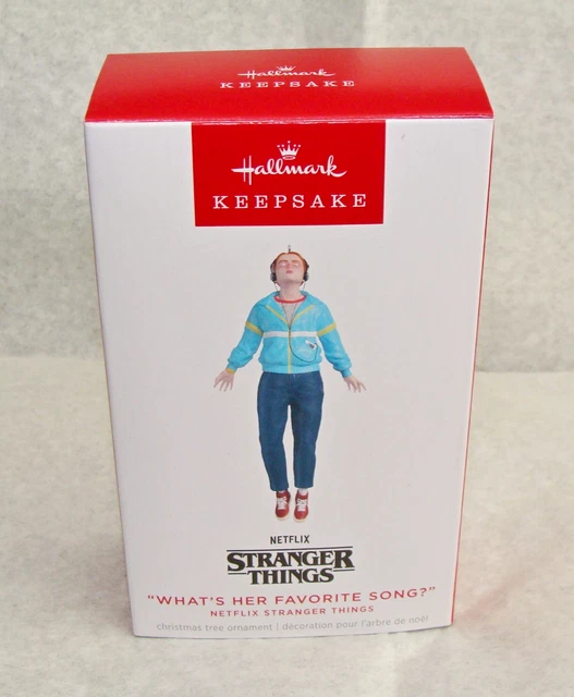 HALLMARK KEEPSAKE 2025 Stranger Things "What's Her Favorite Song?" Max ...