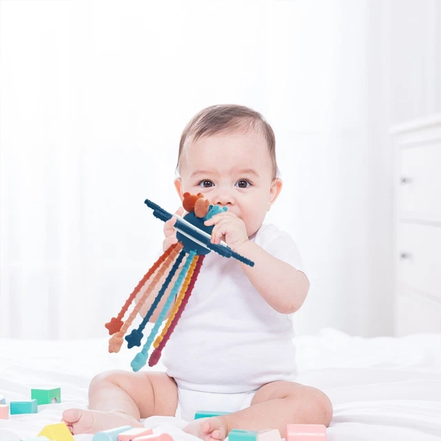 ACTIVITY BABY SENSORY Silicone Pull String for Toddlers Fine Motor ...