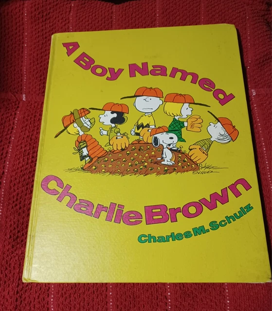 A BOY NAMED Charlie Brown Peanuts Snoopy HC book 1969 £11.68 - PicClick UK
