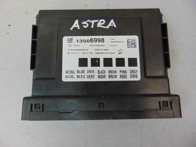 13506998 MODULE ÉLECTRONIQUE pour OPEL ASTRA K BERLINA 5P 2015 184147 ...