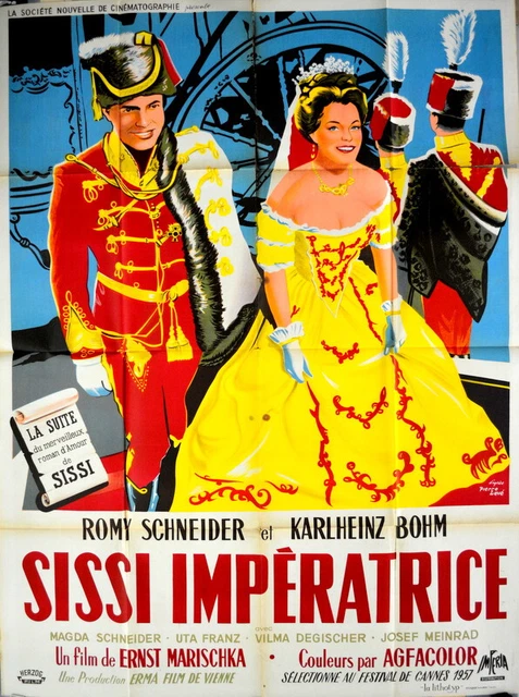 ROMY SCHNEIDER SISSI IMPERATRICE Ernst Marischka 1956 120x160 B EUR 179,99 - PicClick FR