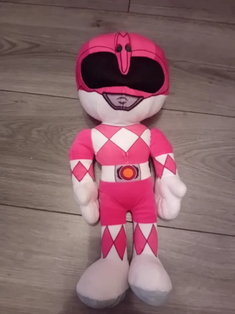 MIGHTY MORPHIN POWER Rangers Pink Ranger Plush 12inch - SSG Toy (Used ...
